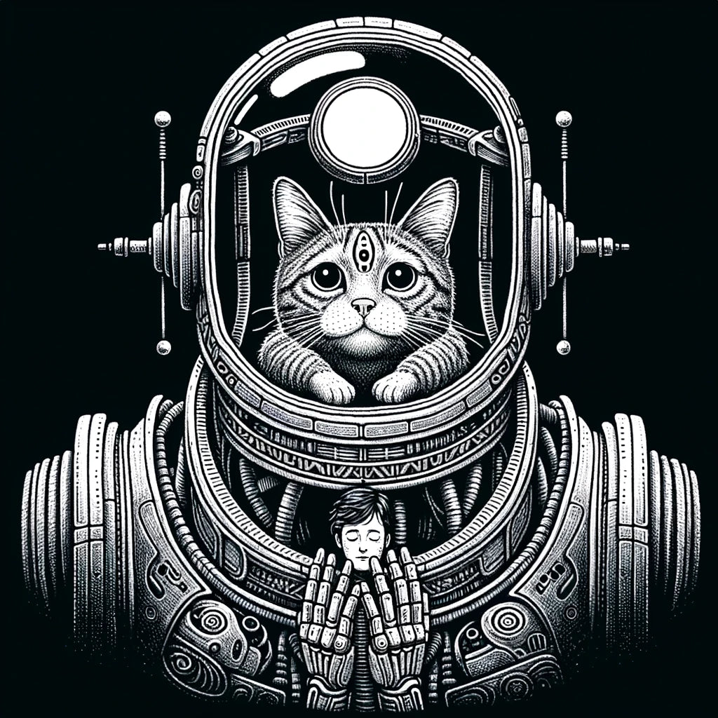 Cat T-shirts for Cats – In Meow We Trust